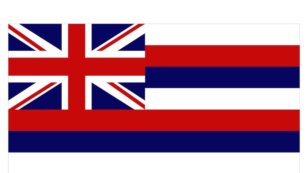 Hawaii State Flag 3'x5' Flag - Hawaii State - Premium Polyester 36 X 60 ...