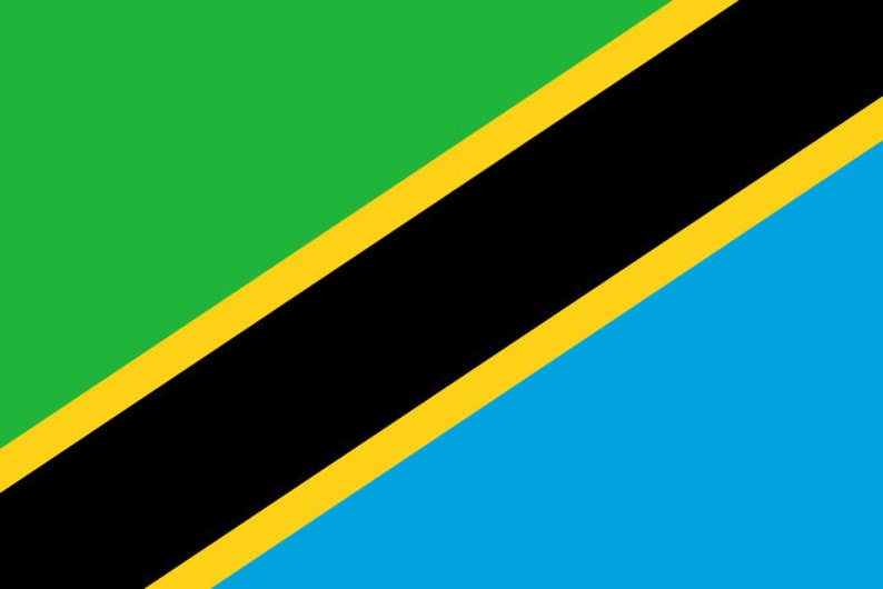 Tanzania Flag 3'x5' Flag - Flag of Tanzania - Premium Polyester 36 X 60 ...