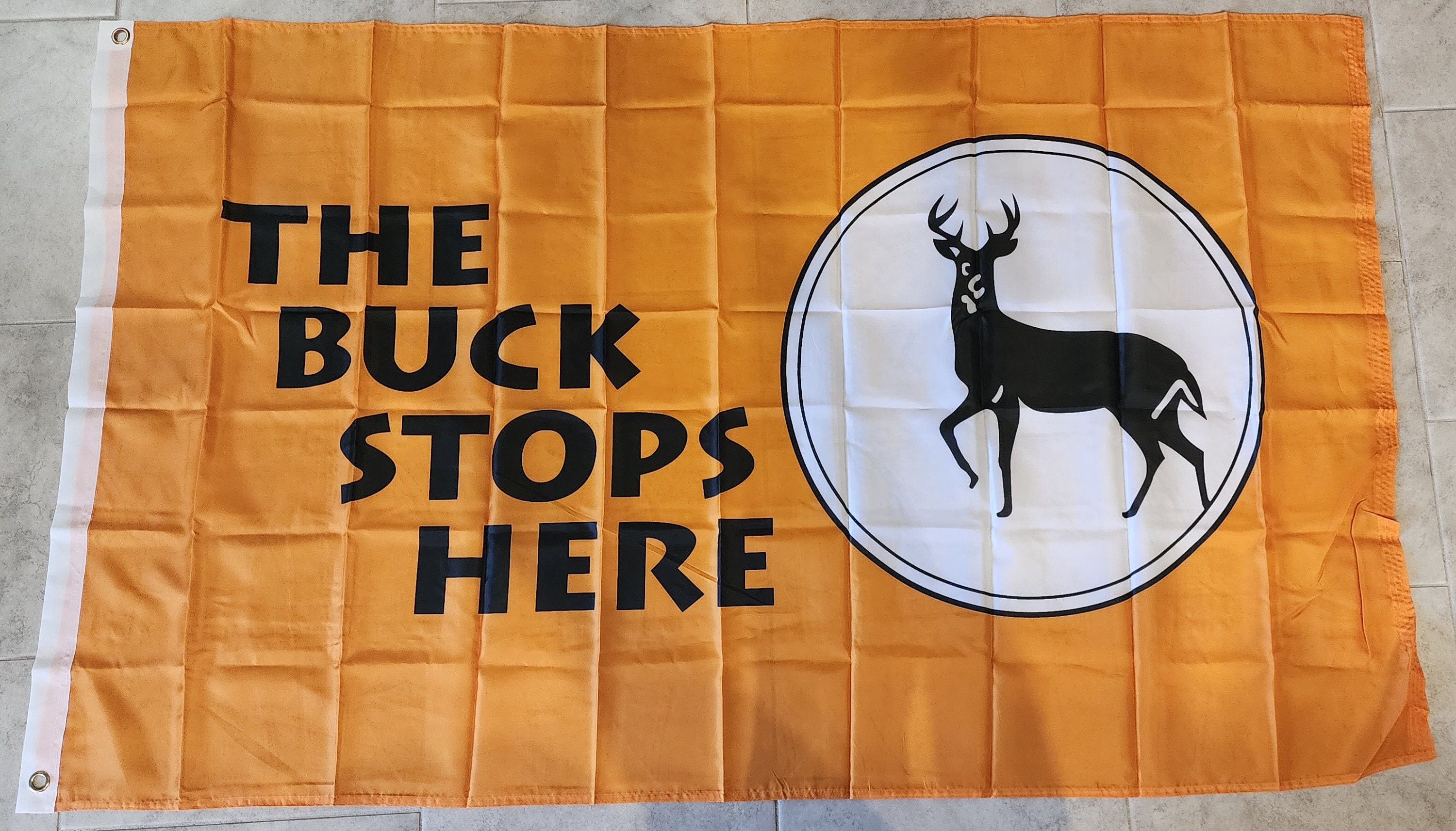 The Buck Stops Here Flag 3'x5' Flag - Premium Polyester 36 X 60 Inch ...