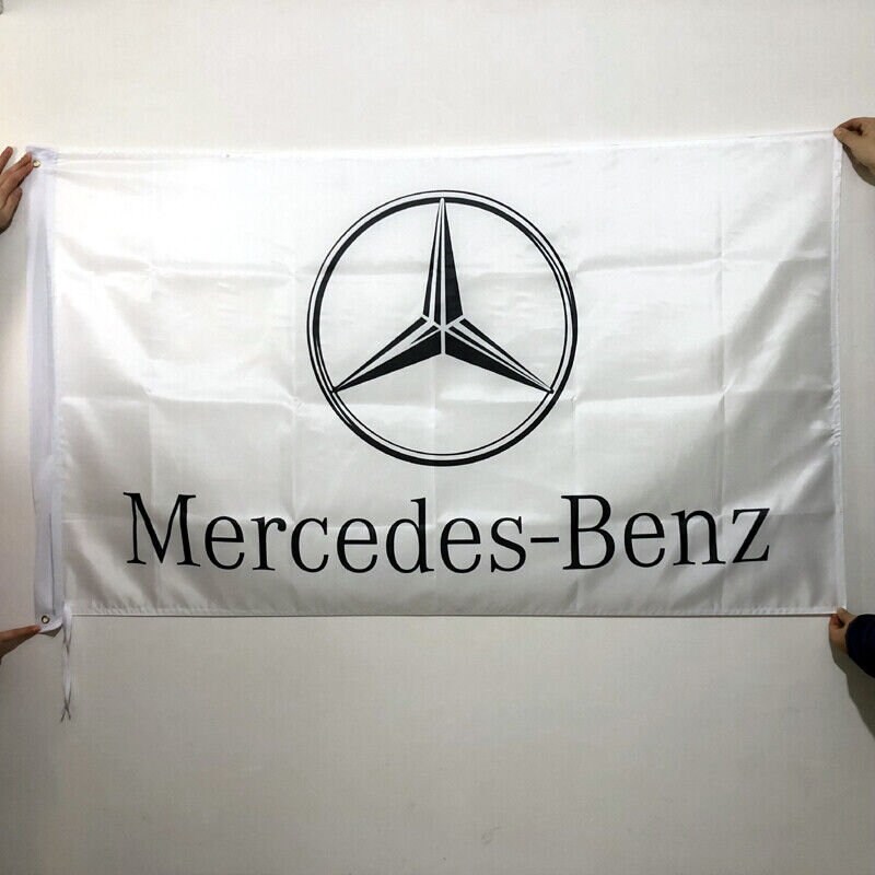 Mercedes Benz Dealership Flag 3'x5' Flag Premium - Etsy