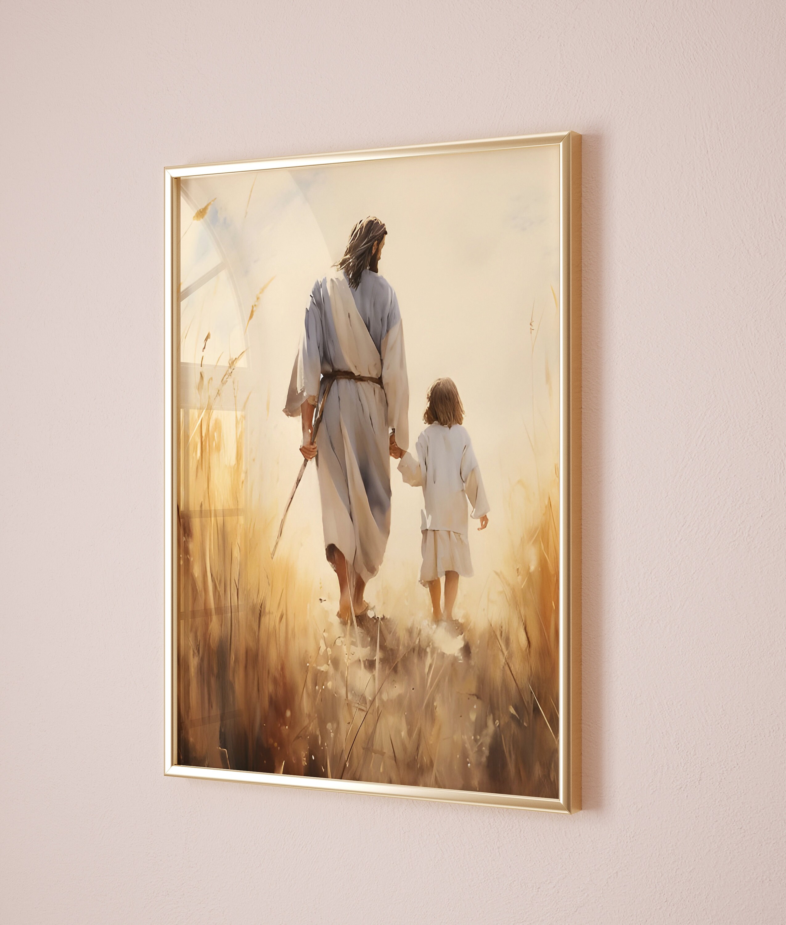 Come Follow Me Wall Art Printable, Jesus Christ Vintage Bible Art ...