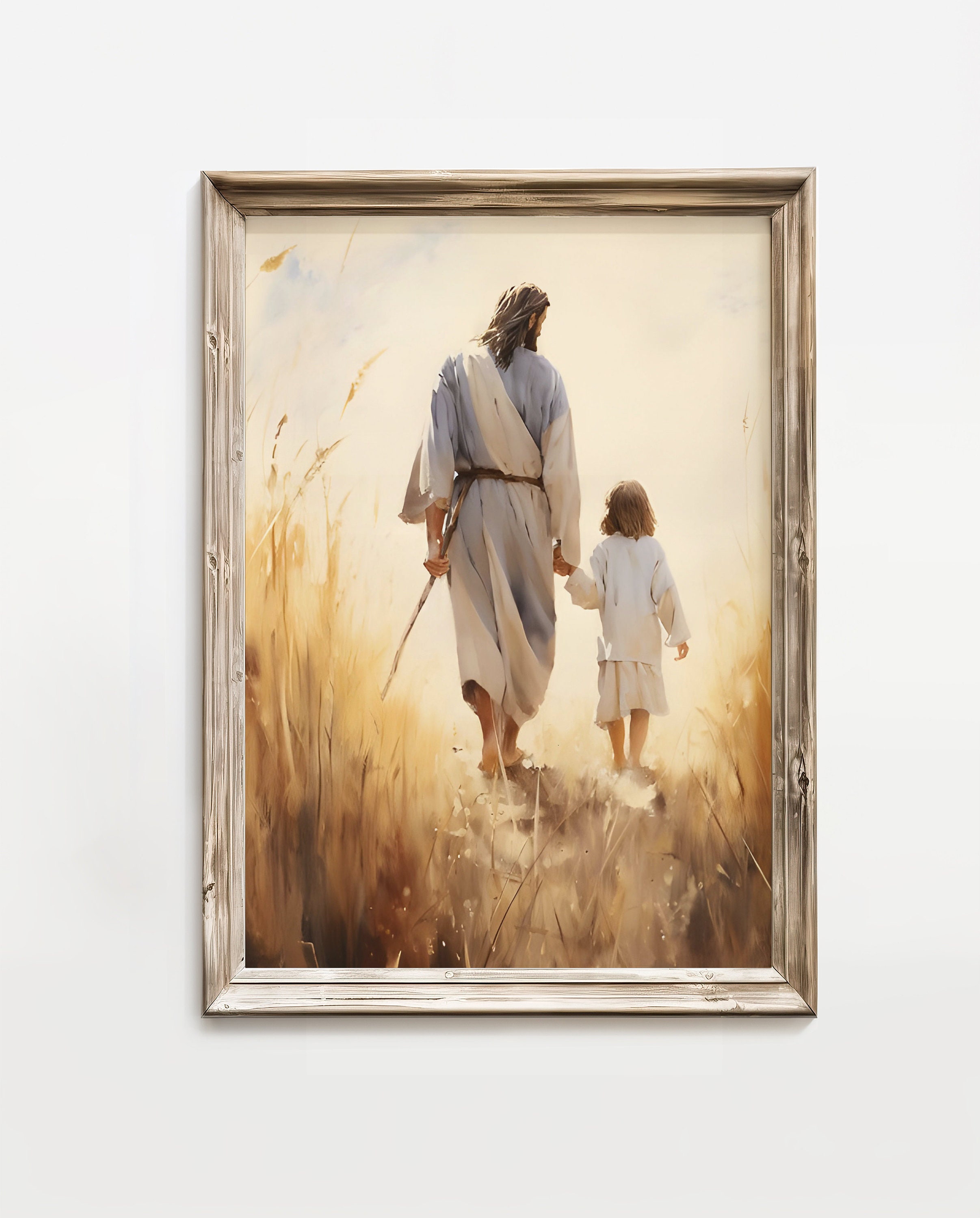 Come Follow Me Wall Art Printable, Jesus Christ Vintage Bible Art ...