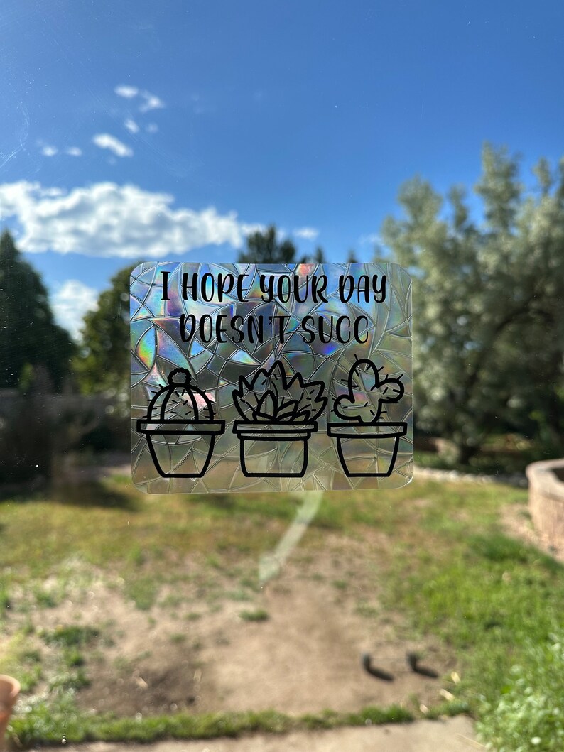 Sun Catcher Window Clings - Etsy