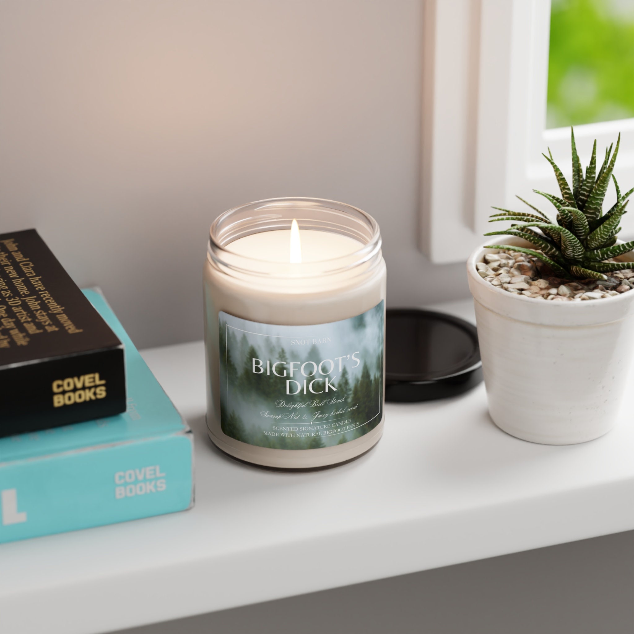 Bigfoot - Snot Barn Scented Candles 9 Oz. - Etsy
