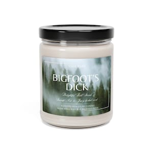 Bigfoot - Snot Barn Scented Candles 9 Oz. - Etsy