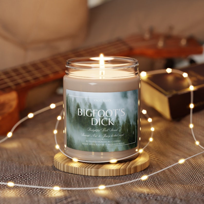 Bigfoot - Snot Barn Scented Candles 9 Oz. - Etsy