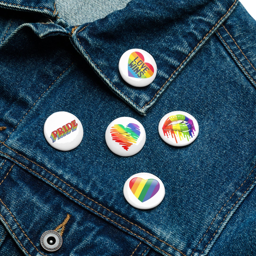 Pride Pin Button Set - Etsy