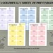 My Weekly Planner Template, Week at a Glance, Printable Organizer, A4 ...