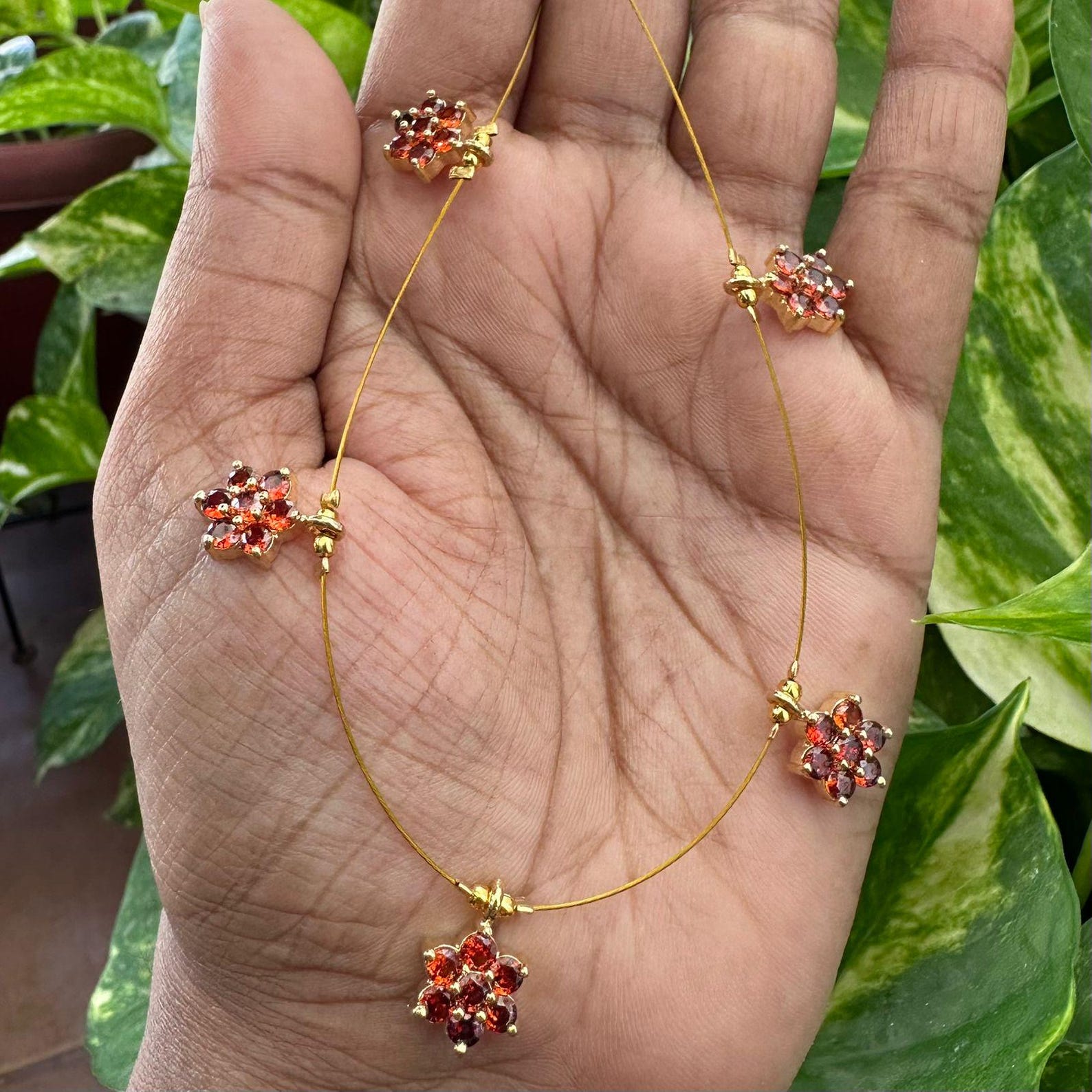INDIAN INVISIBLE STAR Pendant Chain Necklace Traditional Trending ...