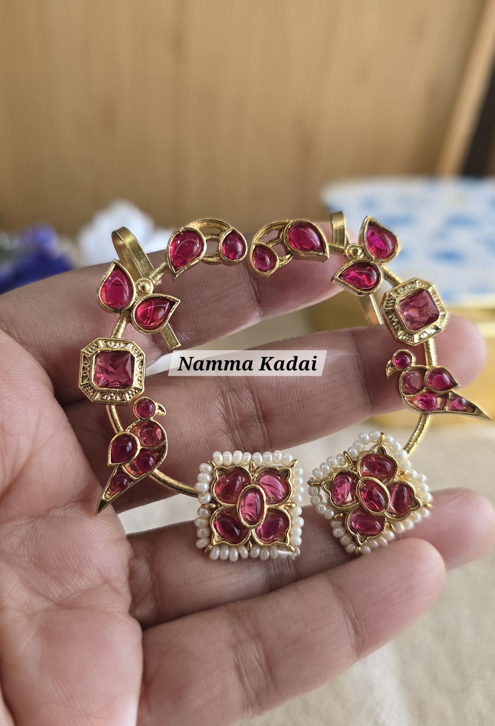Indo Western EARCUFFS | Antique Apala Polish| Indian Contemporary ...
