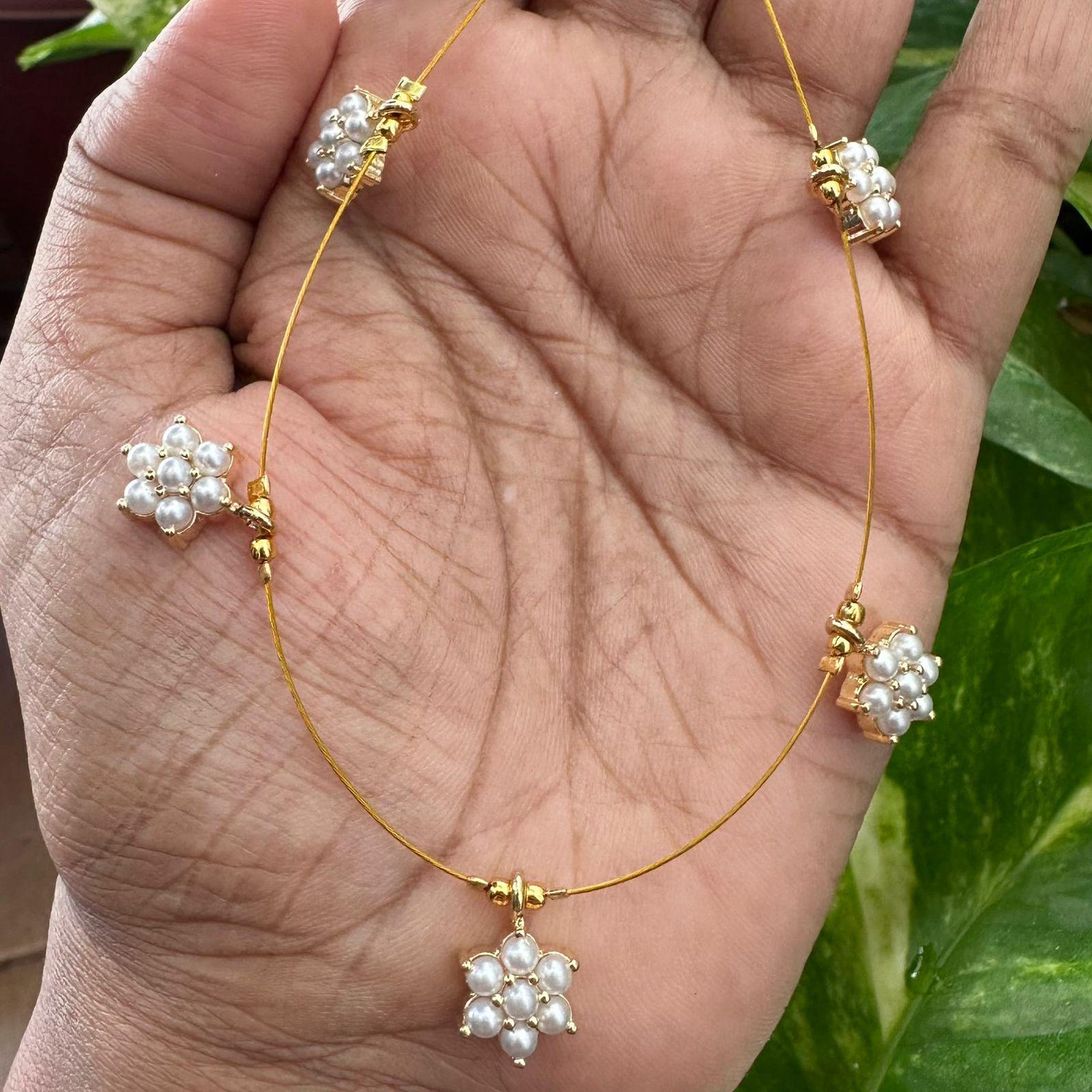 INDIAN INVISIBLE STAR Pendant Chain Necklace Traditional Trending ...