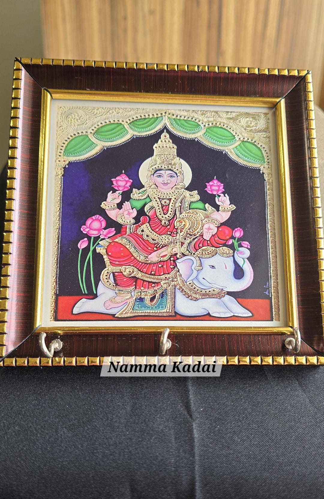 INDIAN POOJA Return GIFTS Keyholder Navratri Varalakshmi Temple Sangeet Wedding Potli Bags God ...