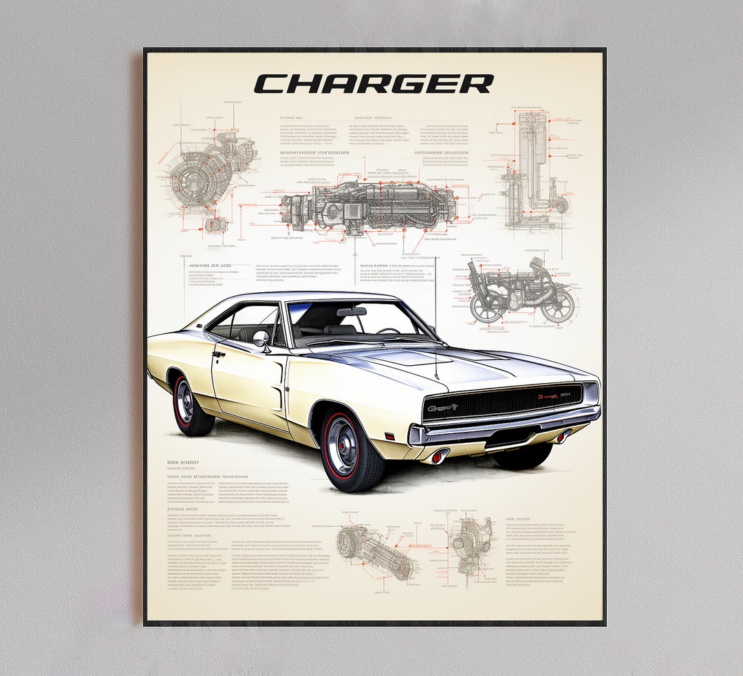 Dodge Charger Patent Poster Dodge Charger SVG Dodge Charger - Etsy