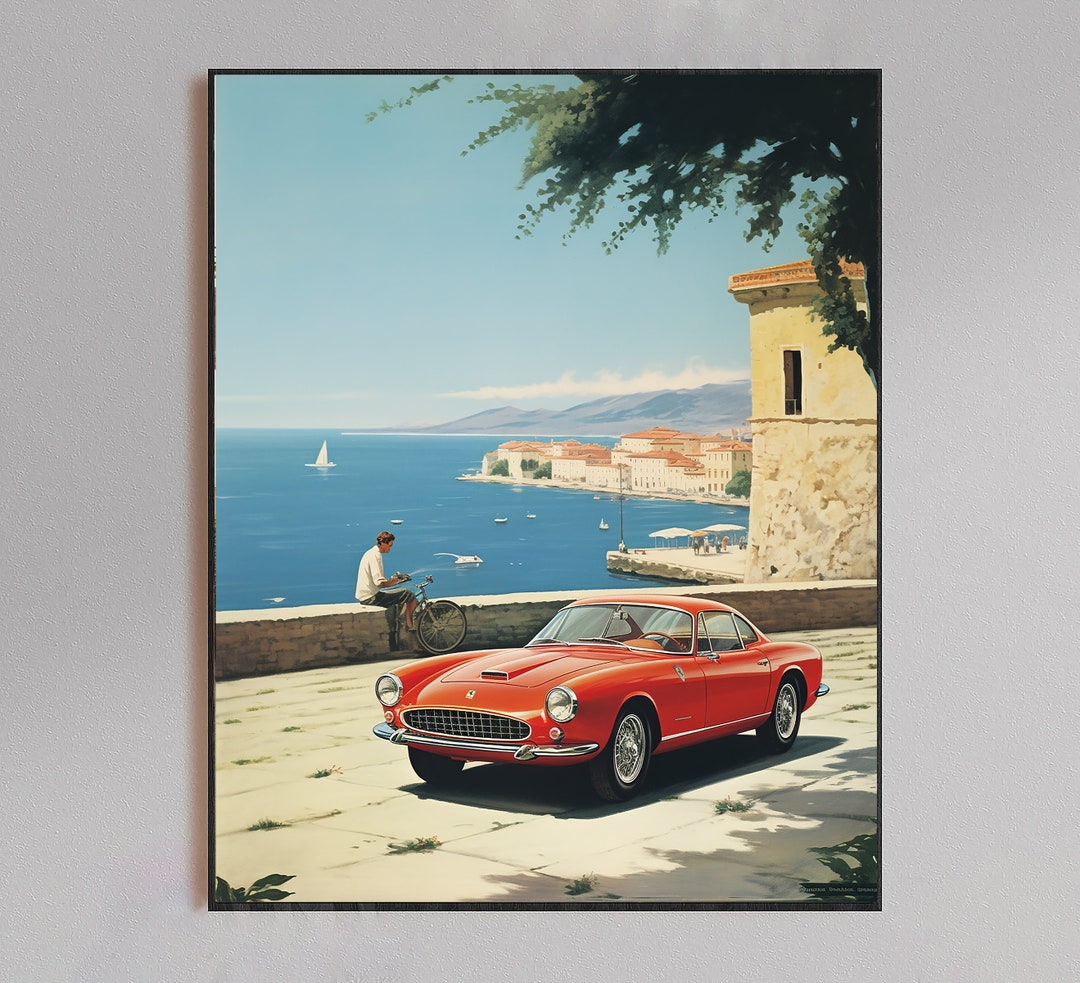 Ferrari Poster Ferrari Wall Art Ferrari SVG Ferrari Patent - Etsy