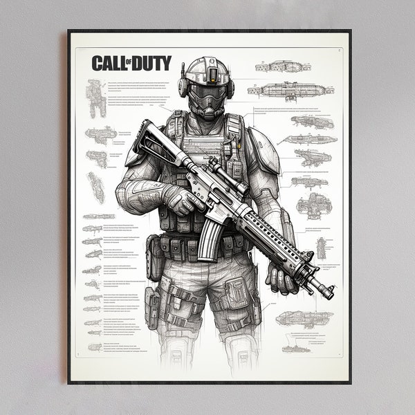 Call of Duty Warzone Wall Art - Etsy