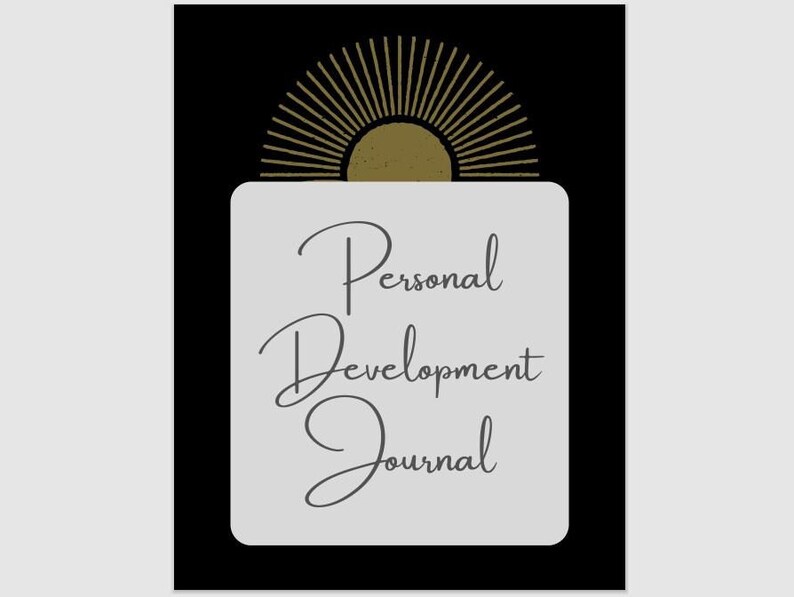 Personal Development Journal - Etsy