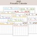 Weekly Visual Calendar, Editable Visual Calendar, Visual Schedule for ...