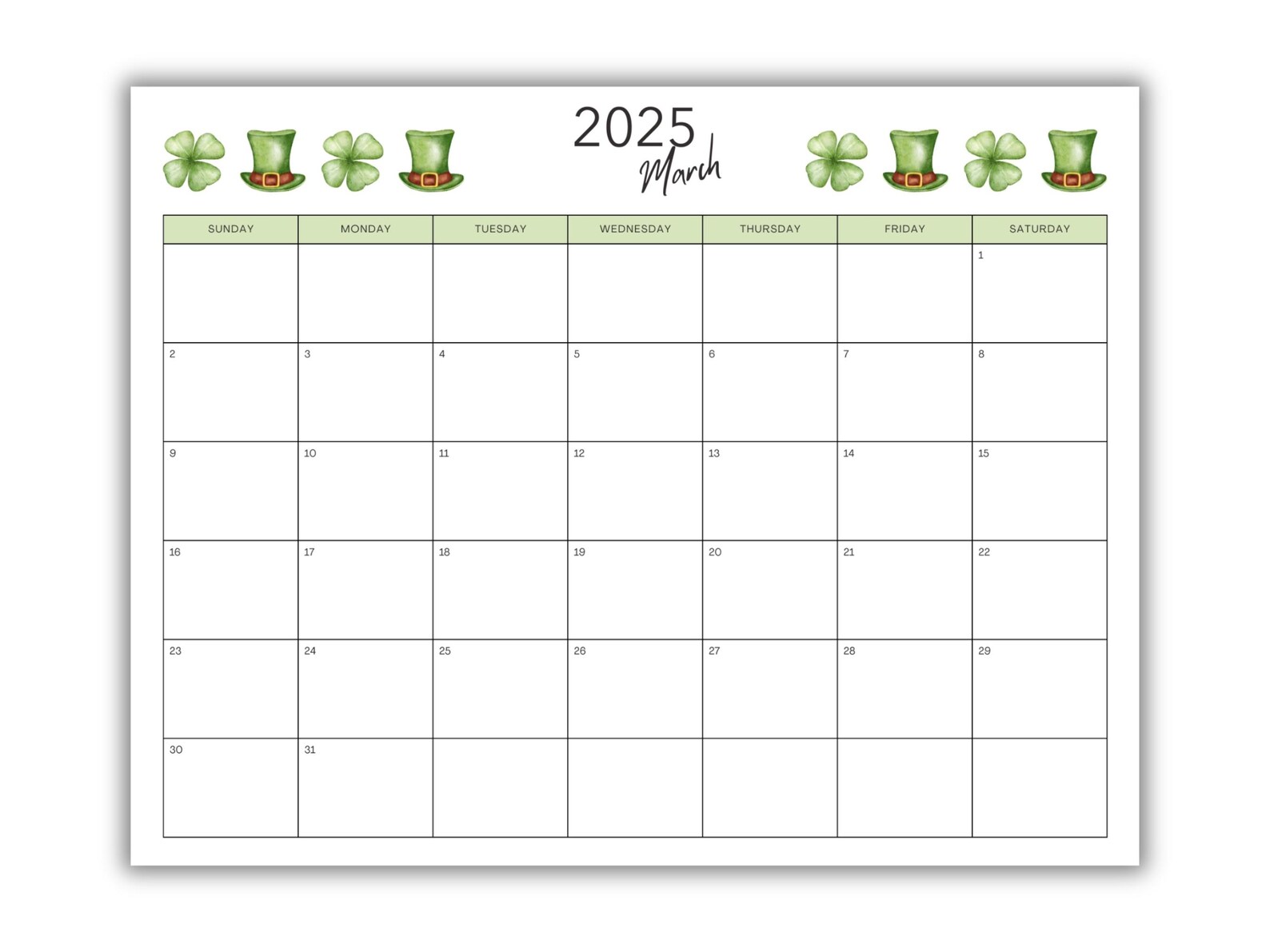 Printable Calendars, Printable Kids Calendars, 2025 Calendars ...