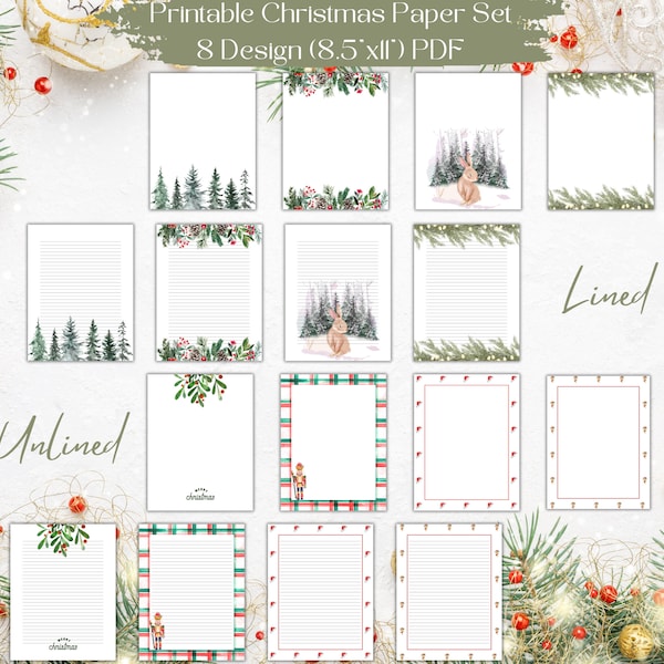 Christmas Paper - Etsy