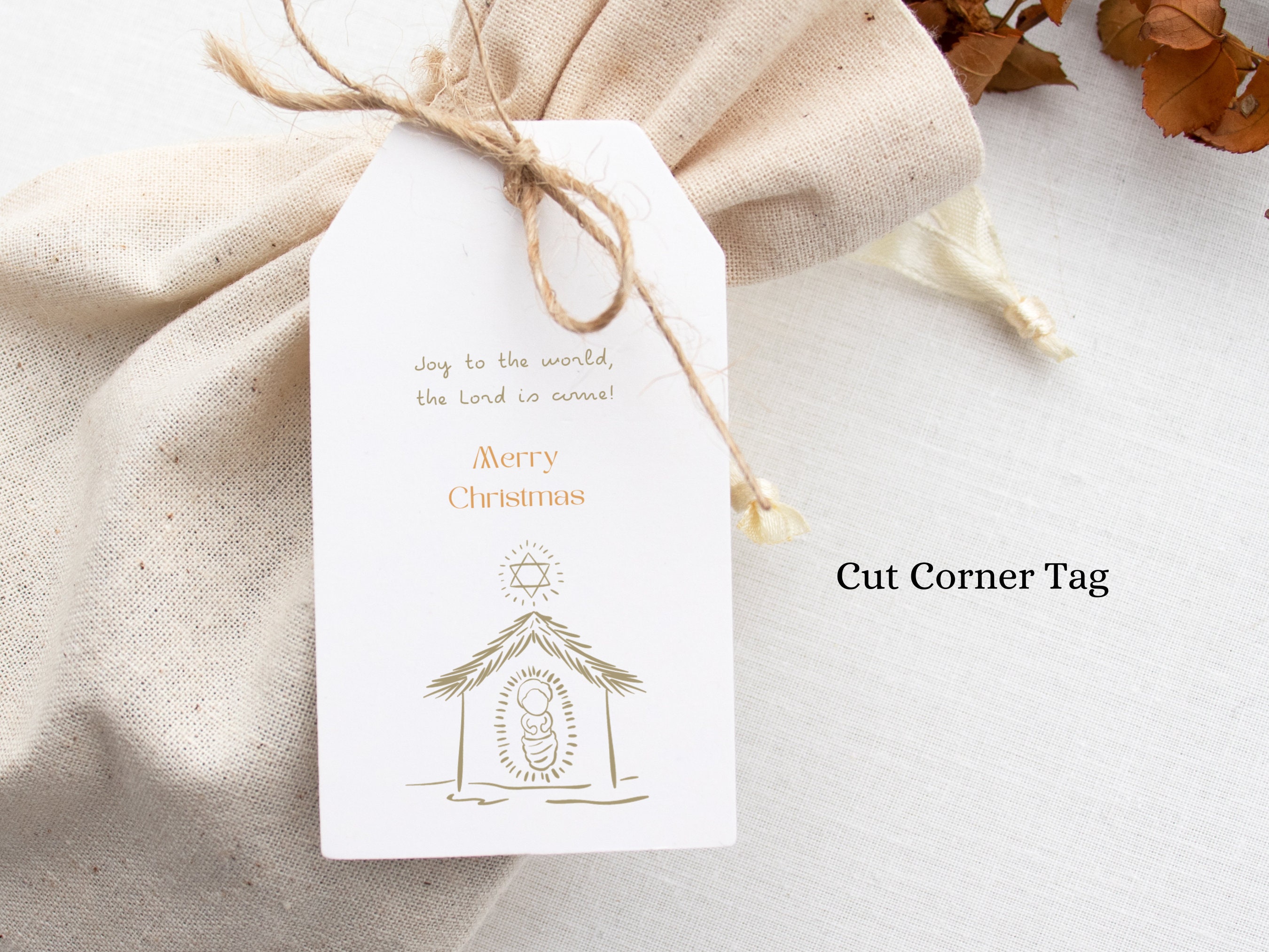 Merry Christmas Gift Tag Printable, Printable Christmas Gift Tag ...