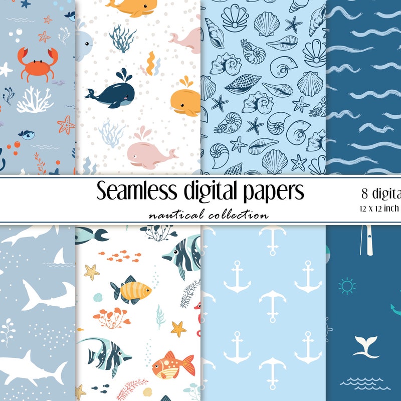 Nautical Scrapbook - Etsy