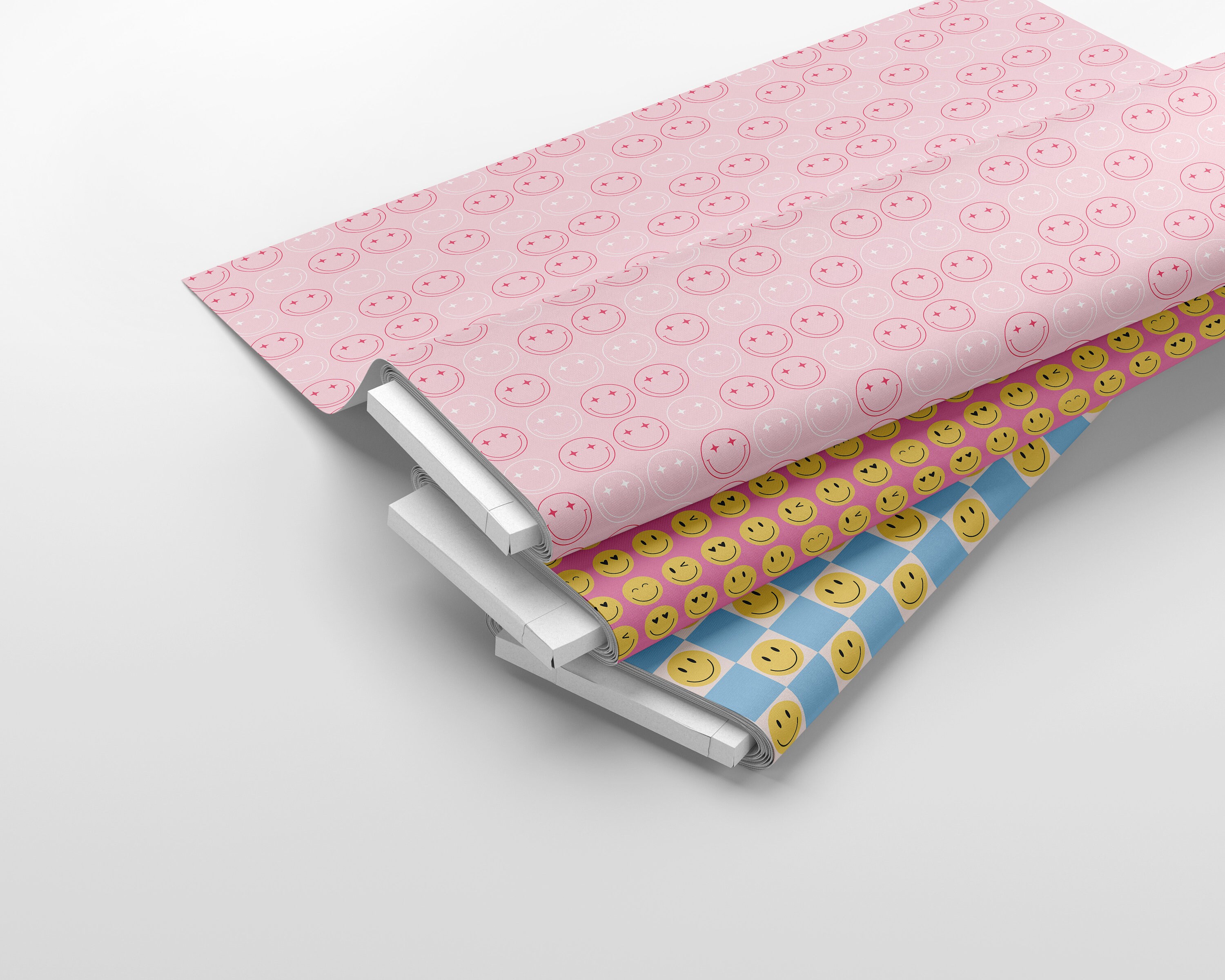 Retro Digital Paper Sets | Smiley Background | Y2k Scrapbook Paper ...