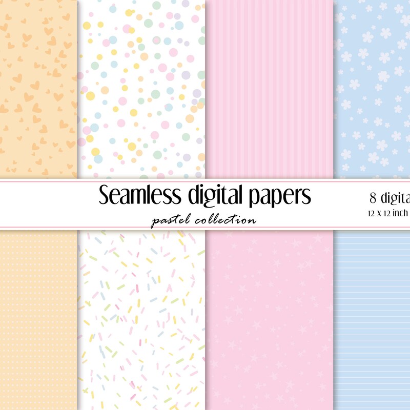 Pastel Confetti - Etsy