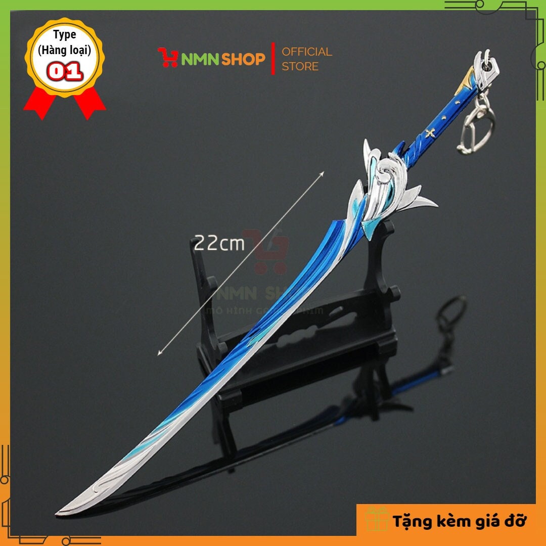 Genshin Impact Game Model Haran Geppaku Futsu 22cm - Etsy