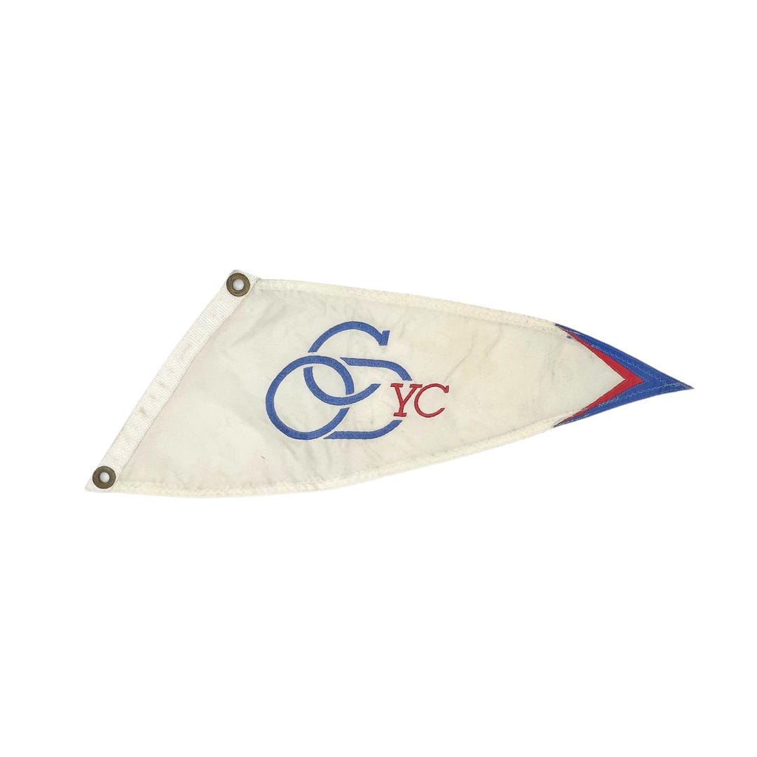 Vintage Yacht Club Burgee - Etsy