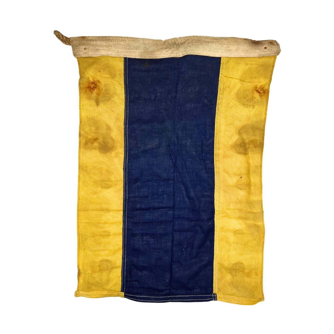 Vintage Cotton Nautical Signal Flag Letter D - Etsy