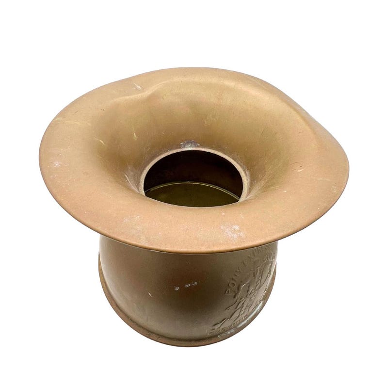 Vintage Pony Express Brass Spittoon - Etsy