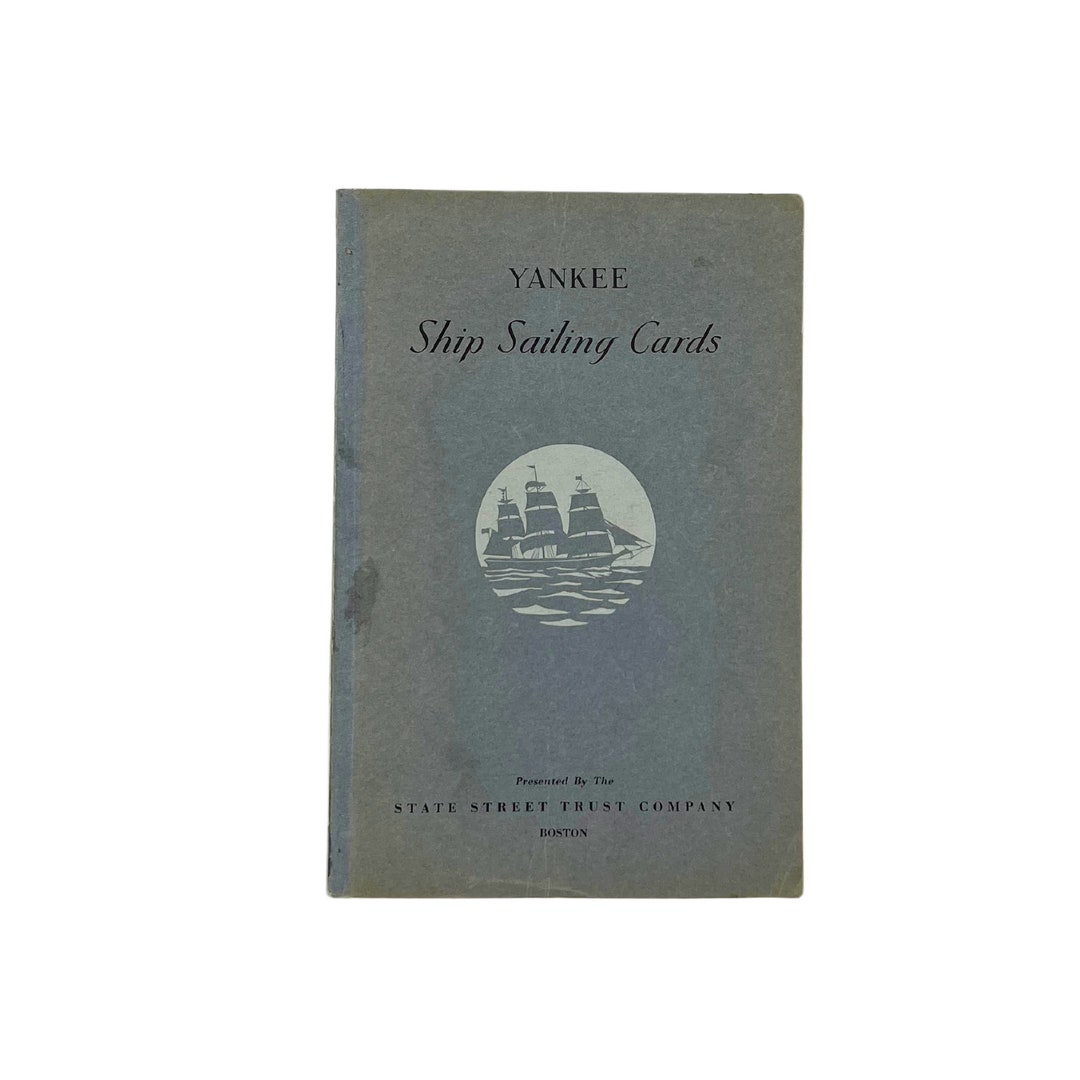 1948 Booklet: Yankee Sailing Ship Cards - Etsy