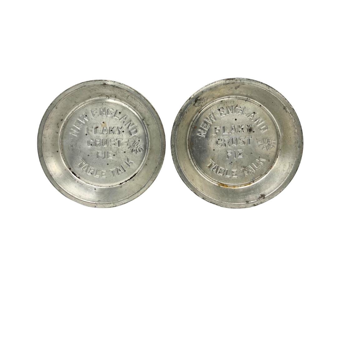 Pair of 1960s Table Talk Pie Tins - Etsy