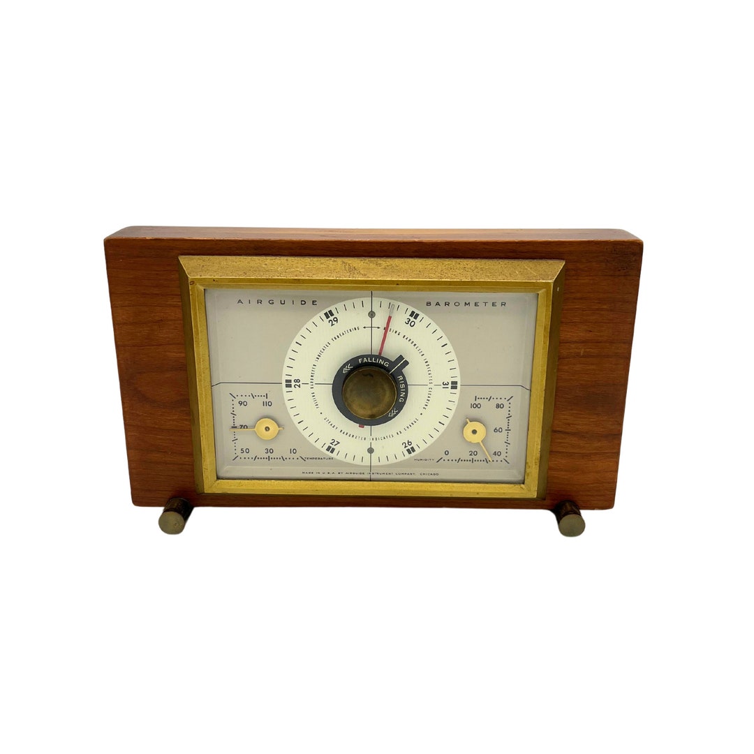 Mid-century Modern Airguide Barometer - Etsy