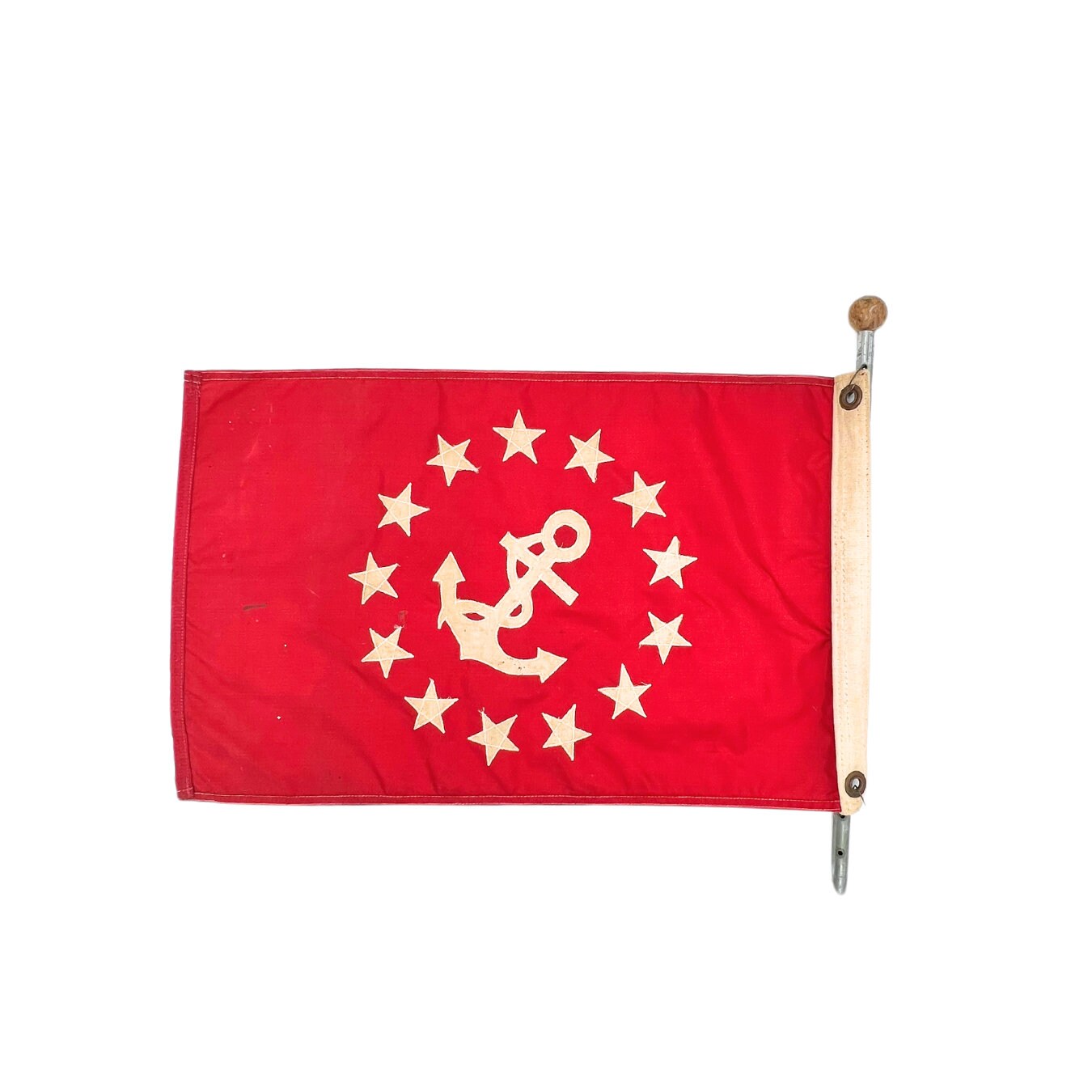 Vintage Vice Commodore Flag on Pole - Etsy