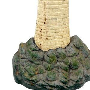 Large Vintage Cast Iron Lighthouse Door Stop - Etsy