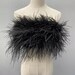 Feather Top, Party Top, Real Ostrich Feather Top, Feather Bride Top ...