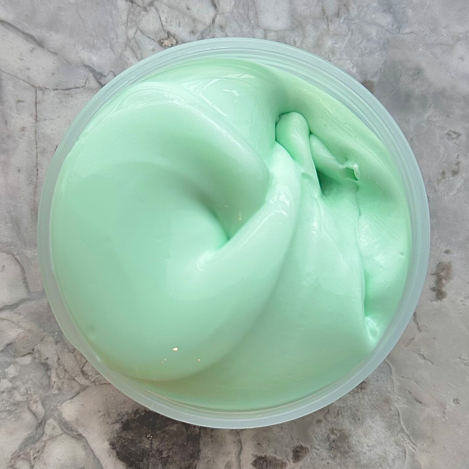 Green Apple Taffy: Thick Glossy Slime Glossy Thick Slime Green Apple ...