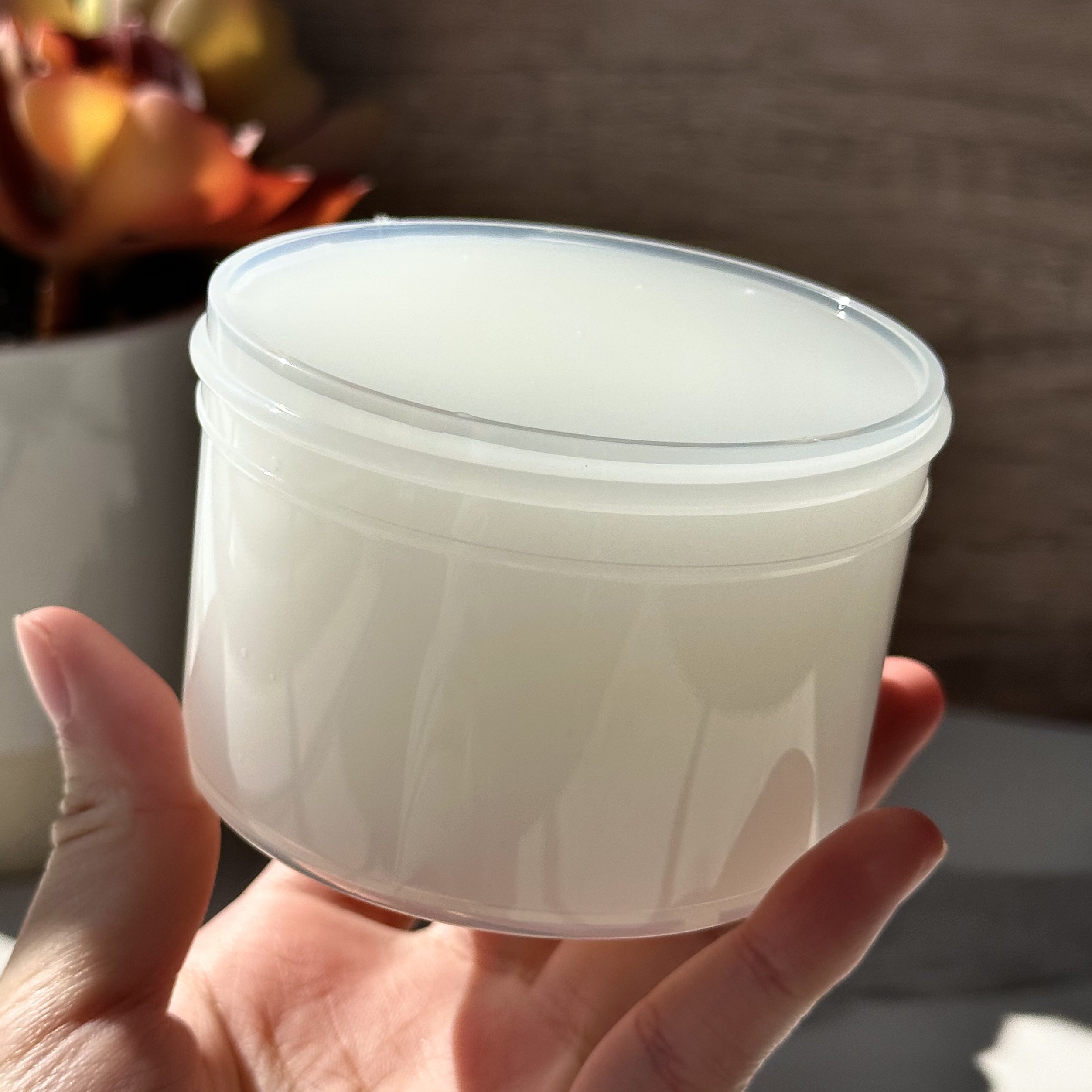 Coconut Milk: Thick Glossy Slime Glossy Thick Slime Translucent Coconut ...