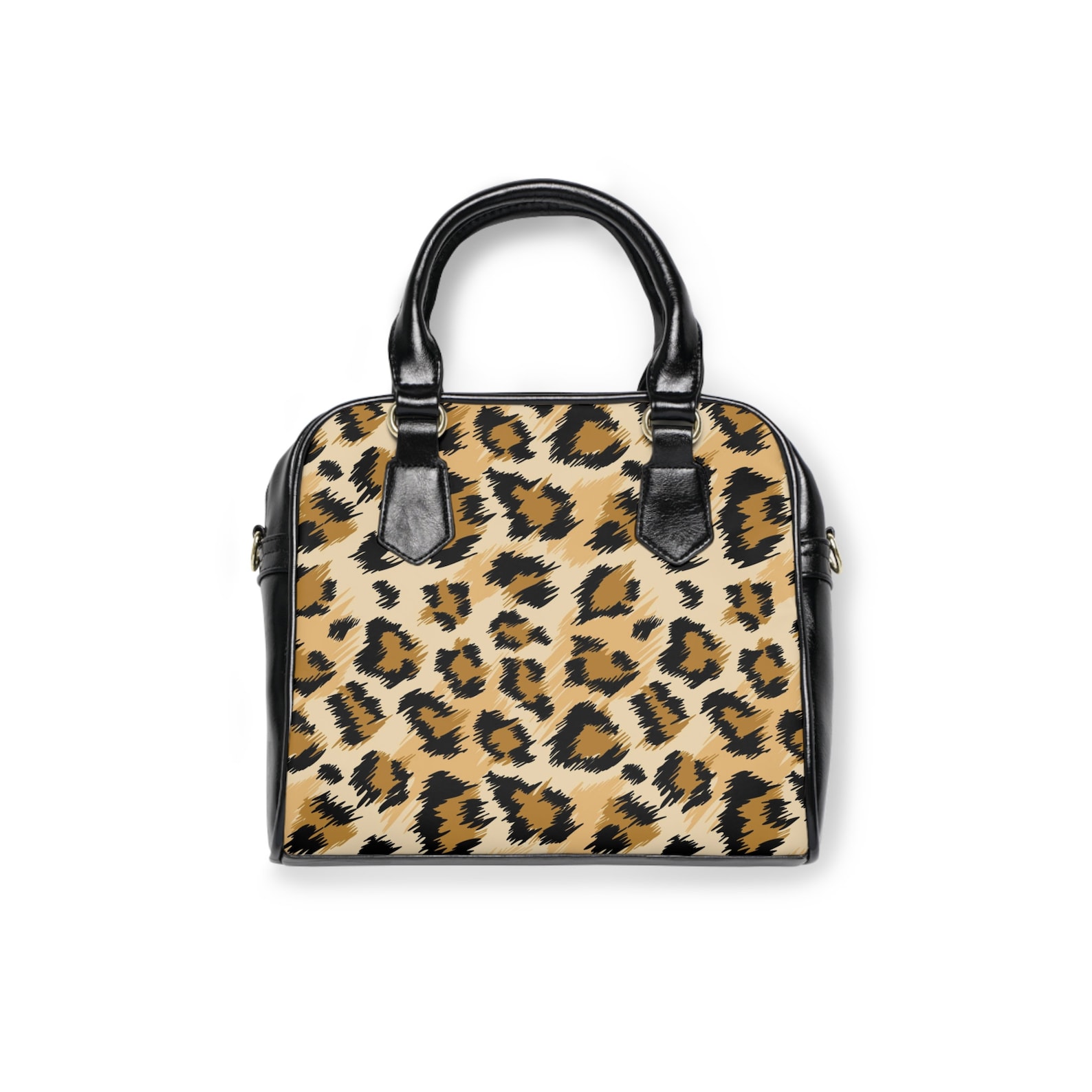 African Leopard Pattern Design, Shoulder Handbag - Etsy