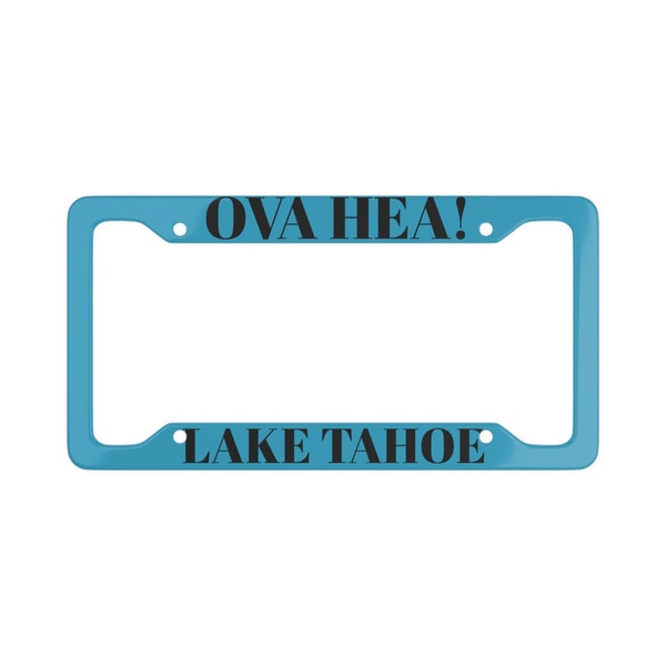 Tahoe Plate Frame - Etsy