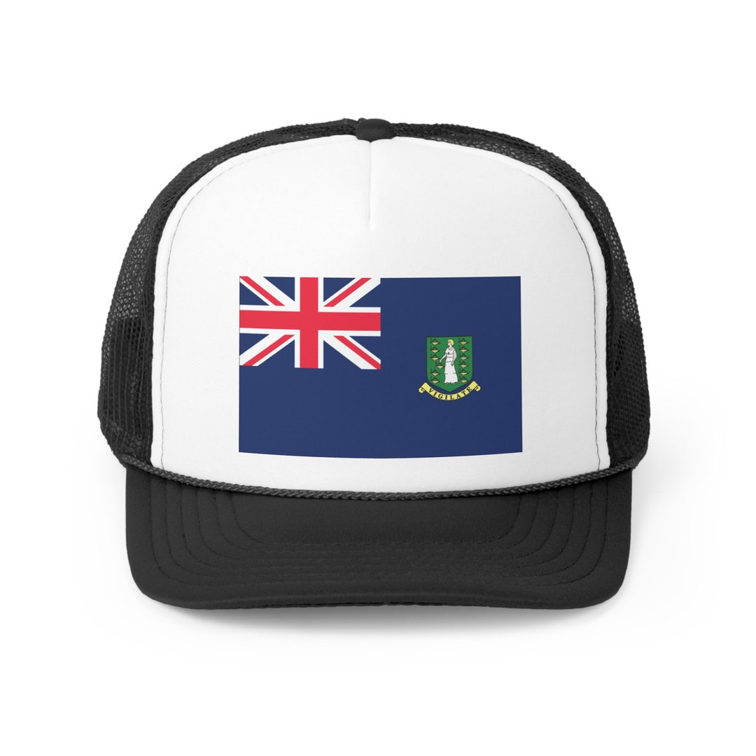 BRITISH Virgin Islands Trucker Caps - Etsy