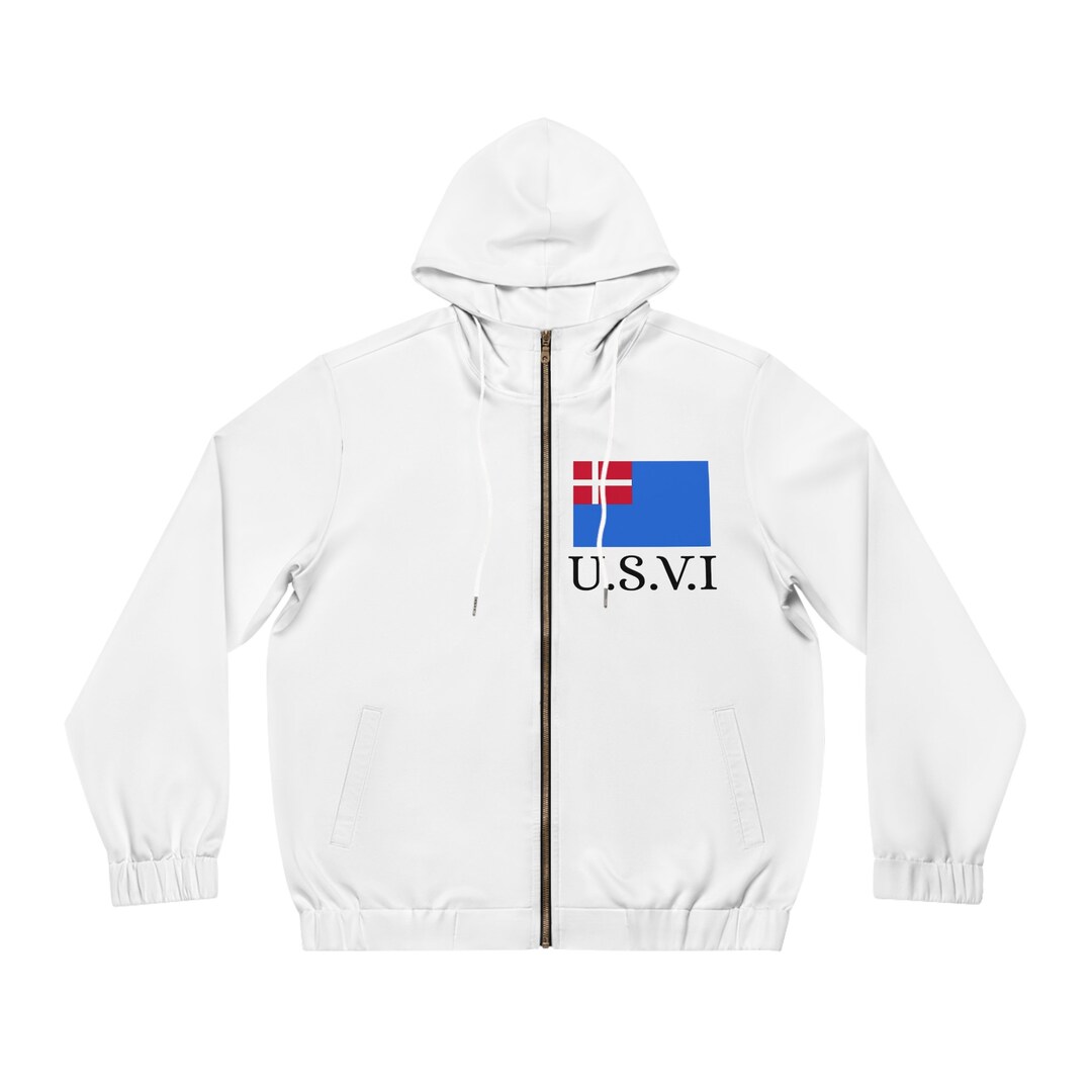 U.S. Virgin Islands Men's Full-zip Hoodie (AOP) - Etsy