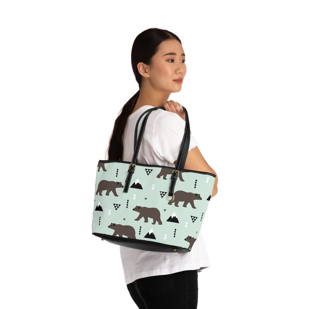 BEAR DESIGN PU Leather Shoulder Bag - Etsy