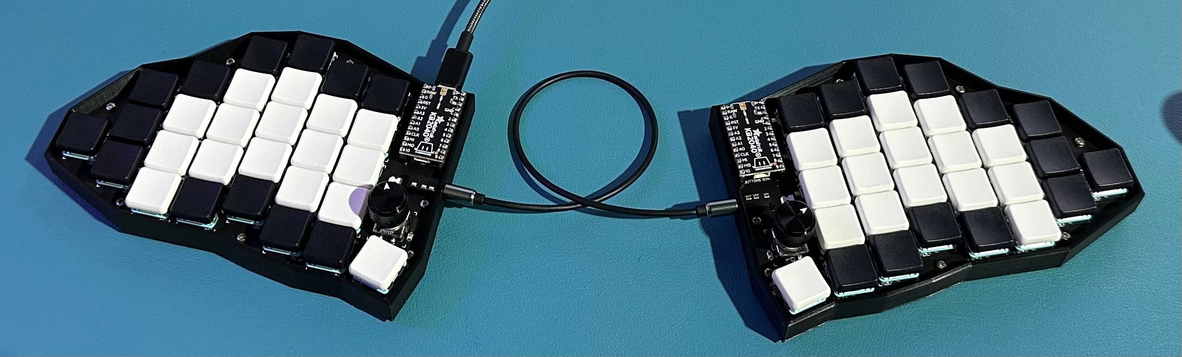 Choccy an Ergonomic 60-key Split Column-staggered Mechanical - Etsy