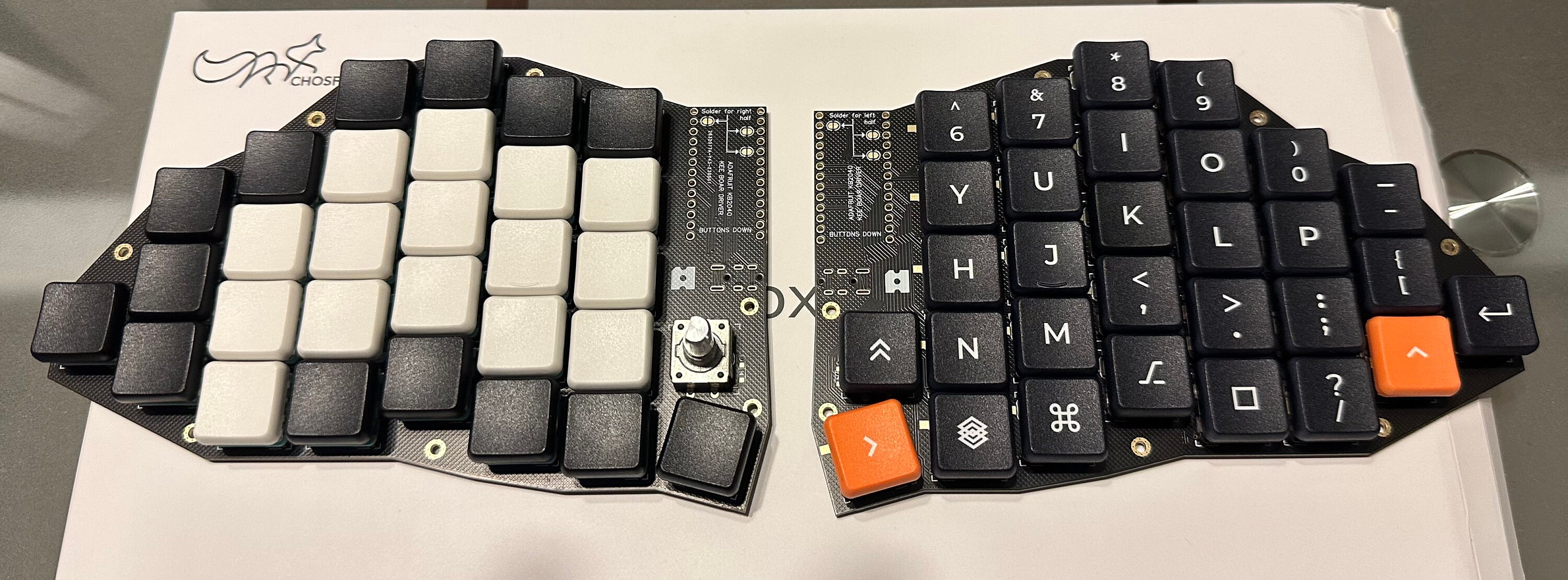 Choccy an Ergonomic 60-key Split Column-staggered Mechanical - Etsy