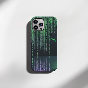 Matrix Code Phone Case - Etsy