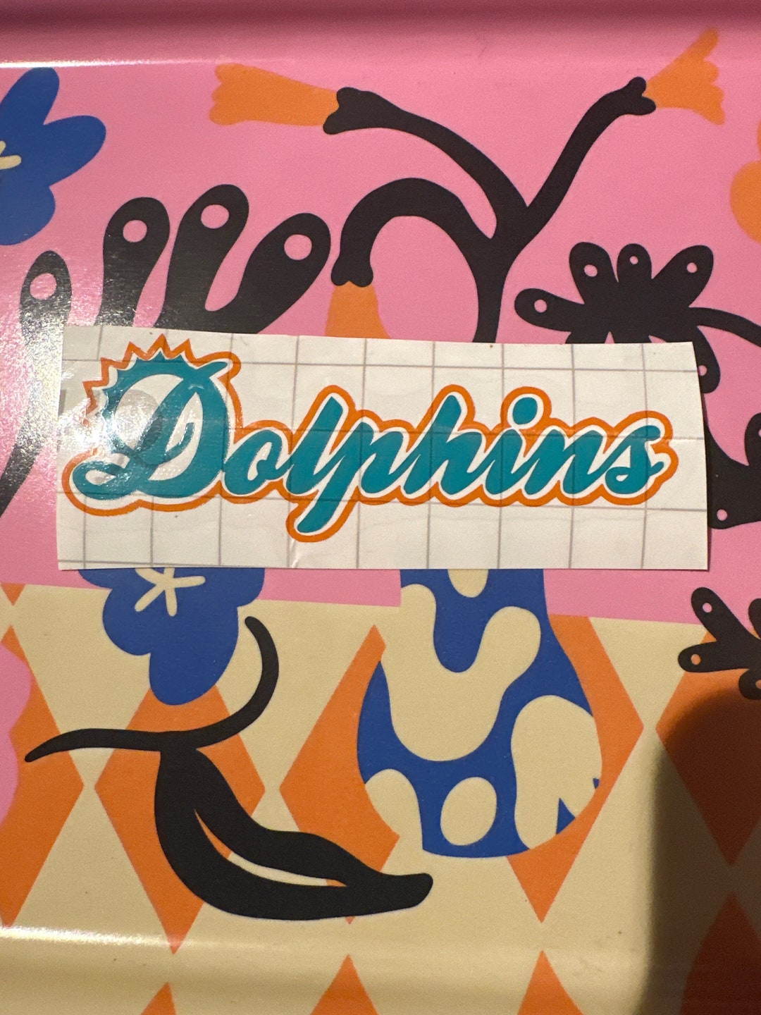Miami Dolphins Car Decal Iron on Decal NFL Sticker Pack - Etsy