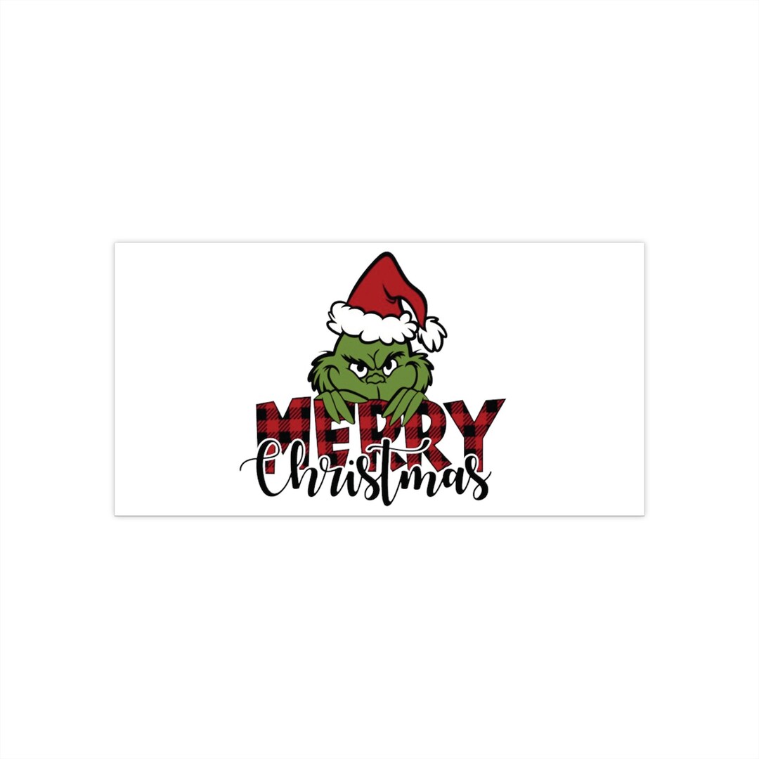 Grinch Boujee Grinch Stickers Grinch Gift Grinchmas Green Guy Christmas ...