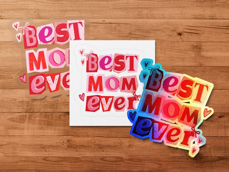 Mom Ever PNG | Retro Patchwork Design (digital Download - Etsy